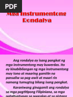 Ano Ba Ang Gangsa Sa Benguet | PDF