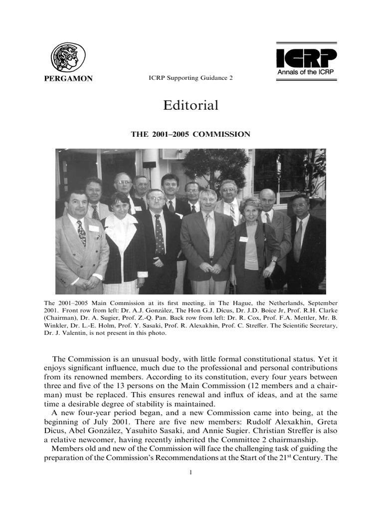 ICRP Safety Guidance 2 | PDF | Absorbed Dose | Radiation Therapy