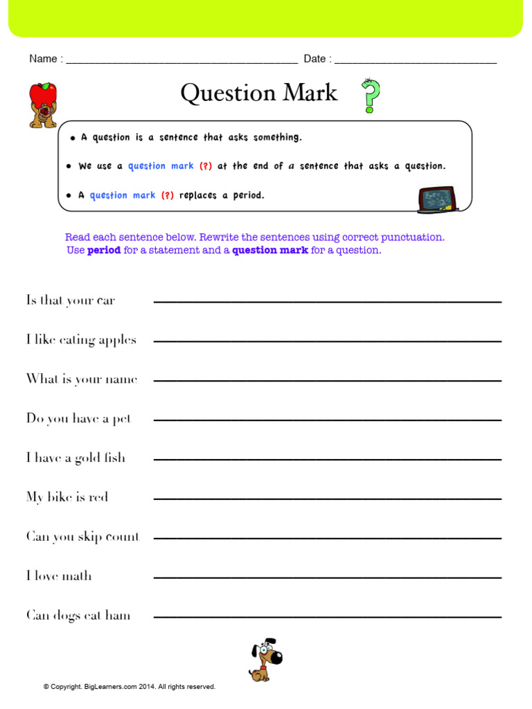 Question-Mark | PDF | Question | Linguistics