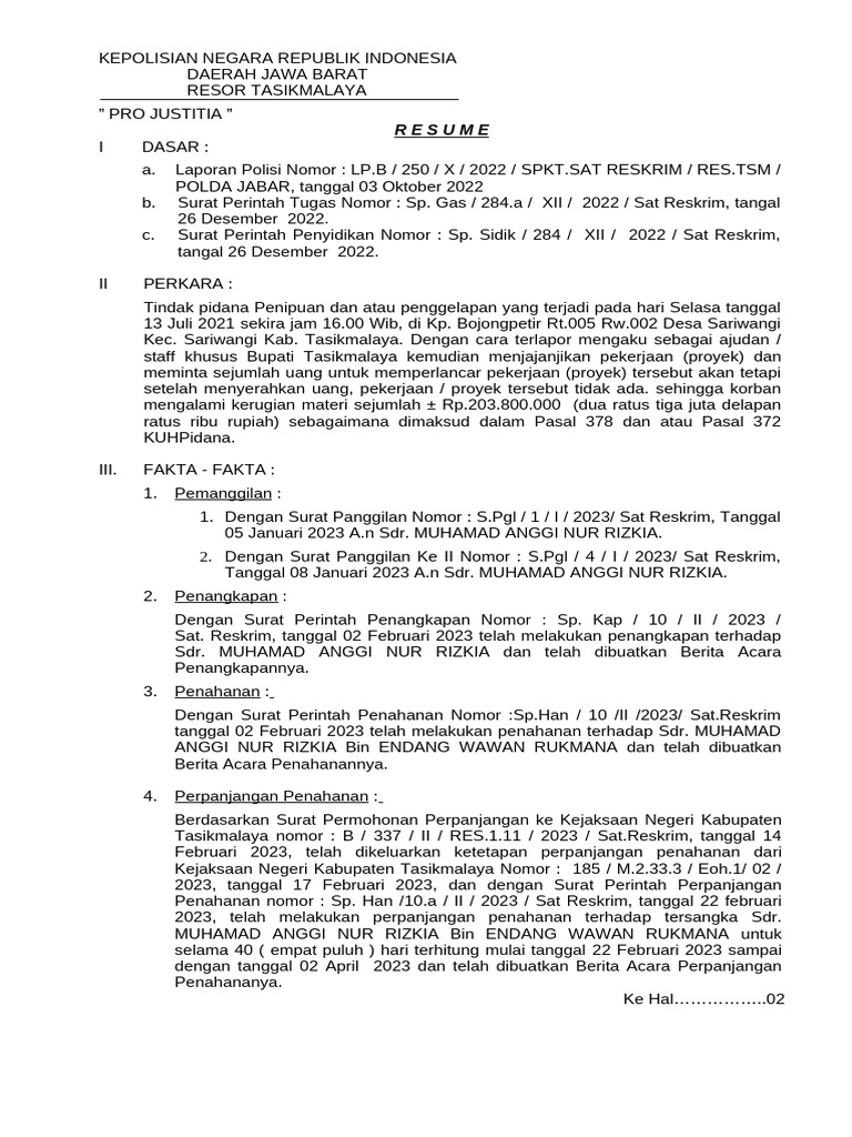 RESUME ANGGI FIX | PDF