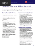 Daily Tube Feeding Log Template | PDF
