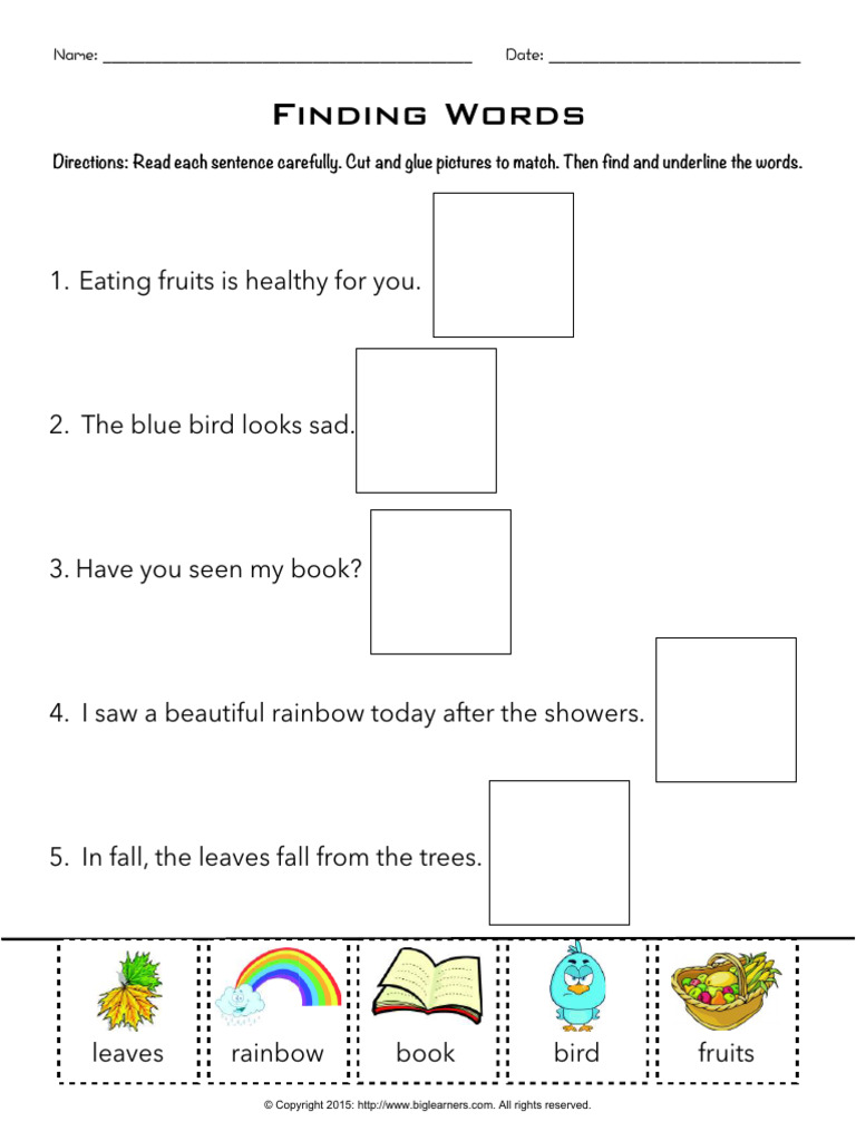 Finding Words | PDF