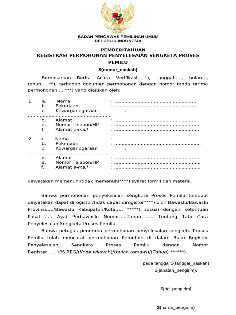 20240306061645VERSI3 Form Registrasi Permohonan | PDF