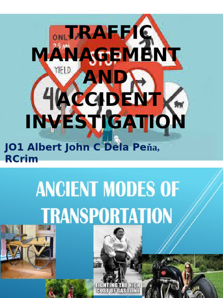Evolution of Transportation Methods | PDF | Traffic Light | Traffic