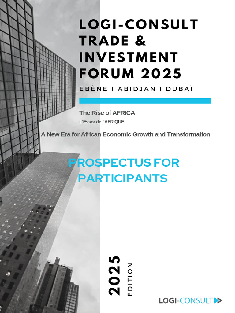 Prospectus LOGI-CONSULT Trade Investment Forum | PDF | Mauritius ...