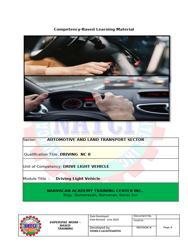 CBLM JOMER | PDF | Headlamp | Airbag