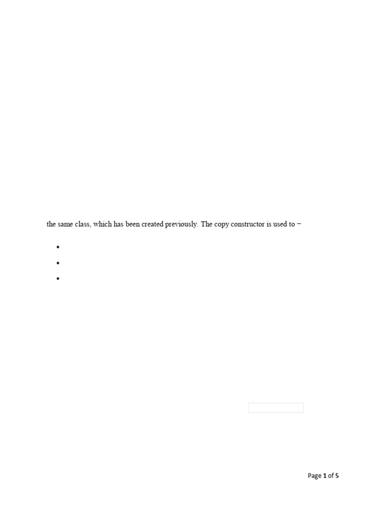 Copy Cons Pdf Constructor Object Oriented Programming Programming 8392