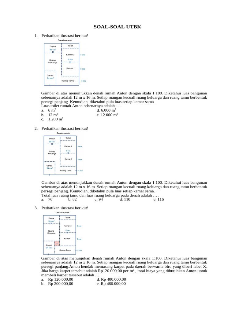 Soal Utbk 2024 | PDF