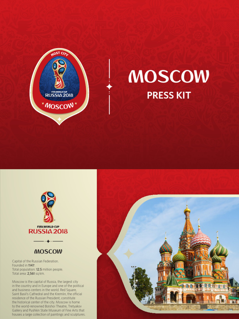Press-kit_Moscow_eng | PDF | Moscow | Association Football