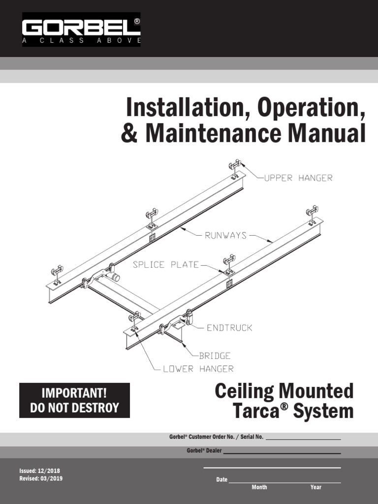 Tarca CM | PDF | Nut (Hardware) | Crane (Machine)
