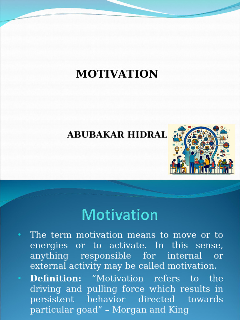motivation-updated | PDF | Motivational | Motivation