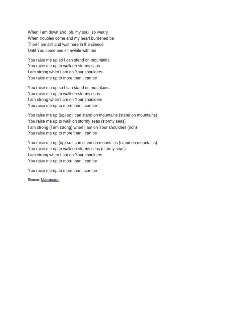 When I Am Down and | PDF