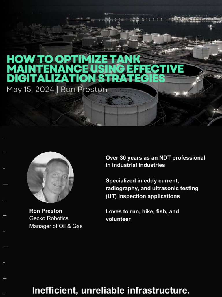 Slides - How To Optimize Tank Maintenance Using Effective ...