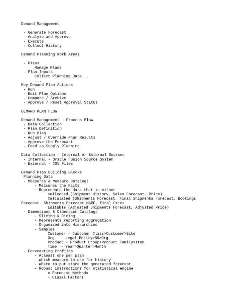 03-Demand Management | PDF | Forecasting | Computing