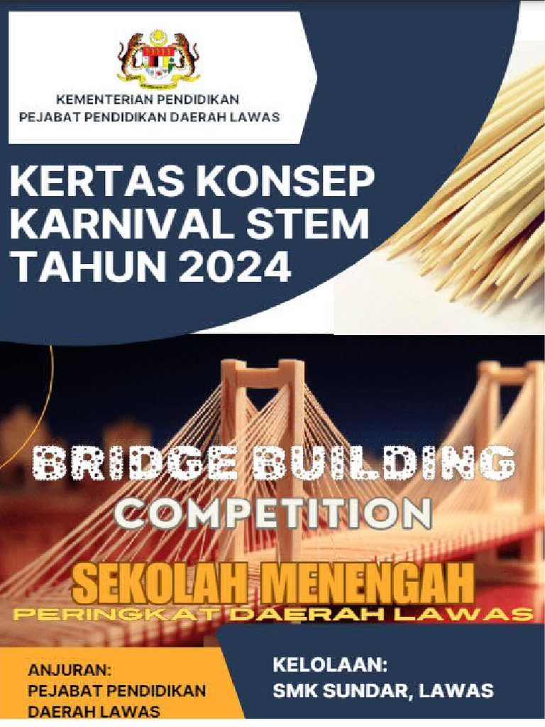 Kertas Konsep - Bridge Building - Sarawak - 2024 | PDF