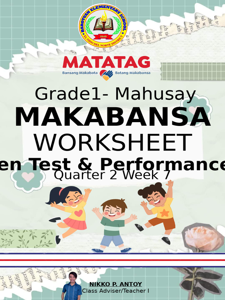 Makabansa Week 7 | PDF
