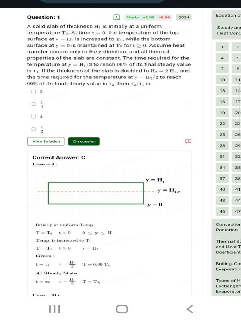 Gate HT Steady and Unsteady State Heat Conduction | PDF
