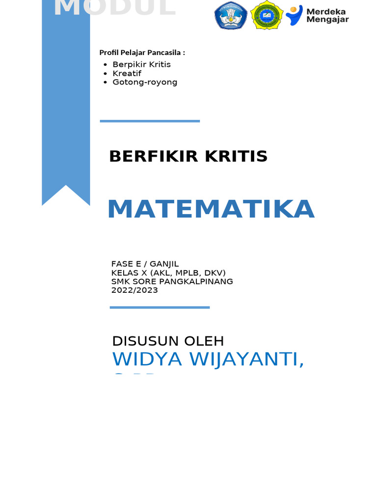 Modul Ajar Elemen 2 | PDF