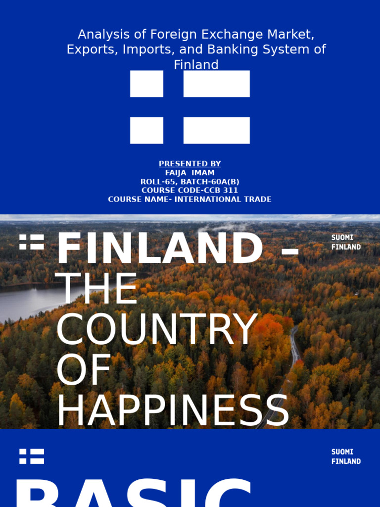 Finland Basic Presentation 2024 1 | PDF | Finland | Foreign Direct Investment