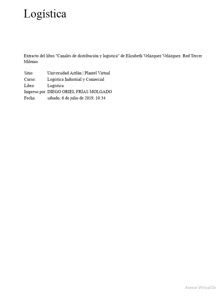 Logística Industrial | PDF | Logística | Business