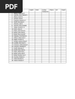 Grade 1 Matatag Report Card Template | PDF | Learning | Cognition
