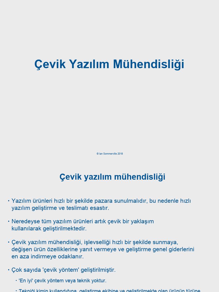 Agile Software Engineering TR | PDF
