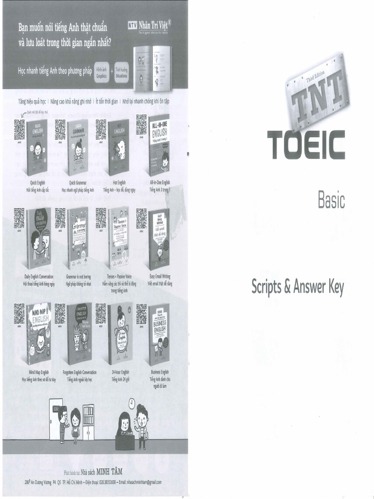 TNT TOEIC Basic - Answer Key | PDF