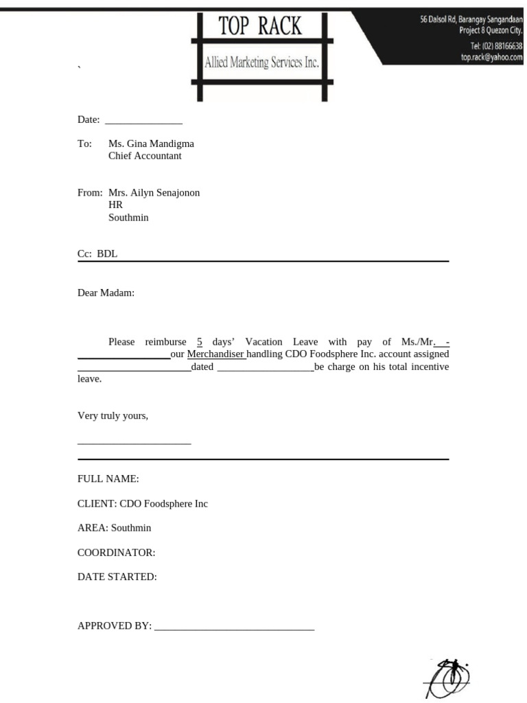 VL - Sil Letter Attachement | PDF