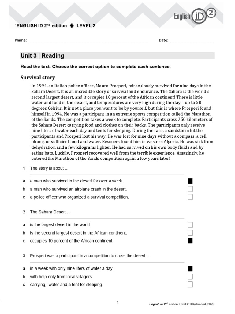 EngID2 2ndedition Unit3Teachers | PDF | Language Mechanics | Linguistic ...