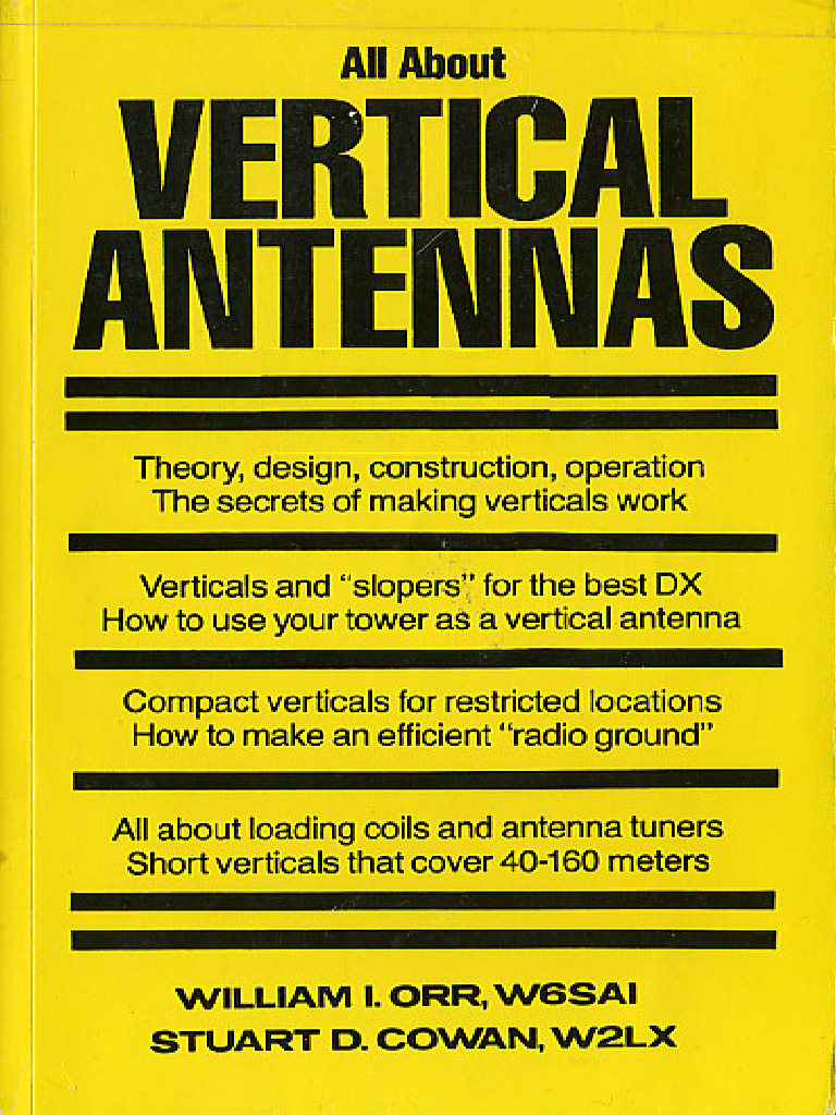 All About Vertical Antennas | PDF