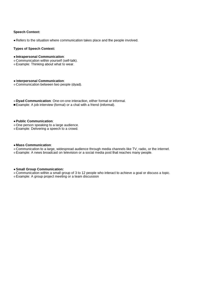 Oral com reviewer(Humss 11)-1 | PDF | Communication | Conversation