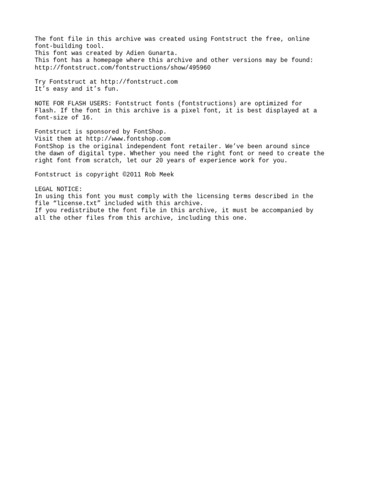Read Me | PDF