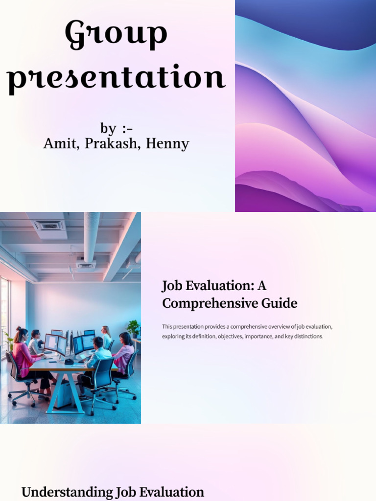 Group Presentation | PDF