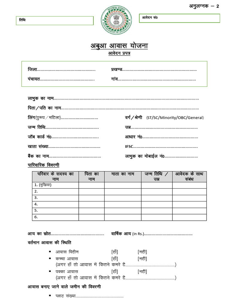 AAY Application Form | PDF