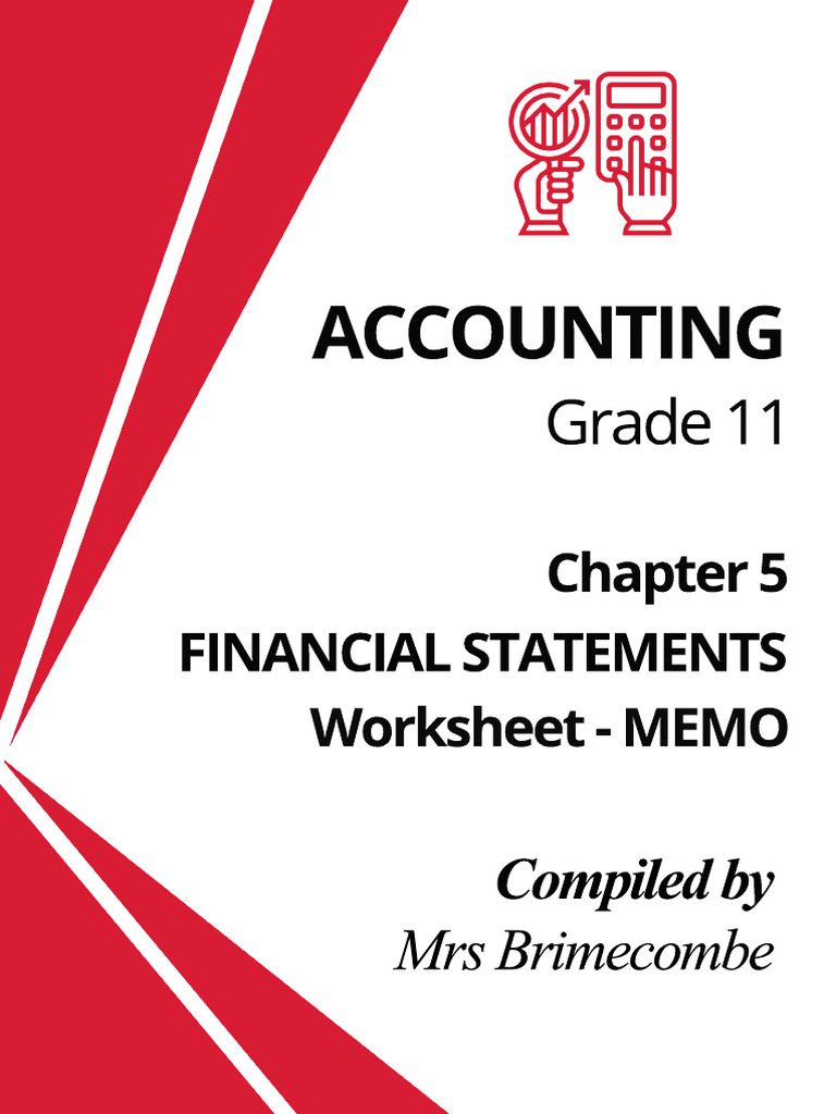 Grade 11 Financial Statements Guide | PDF | Depreciation | Book Value