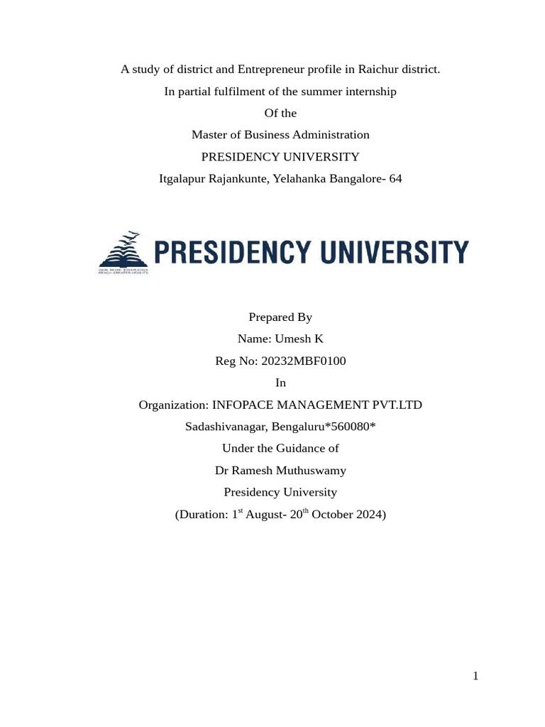 Infopace Report | PDF | Cost Of Living | Waste Management