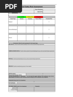 Raw Material Risk Assessment Overview | PDF | Risk