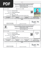 IGNOU Migration Certificate Application Form | PDF | Affidavit