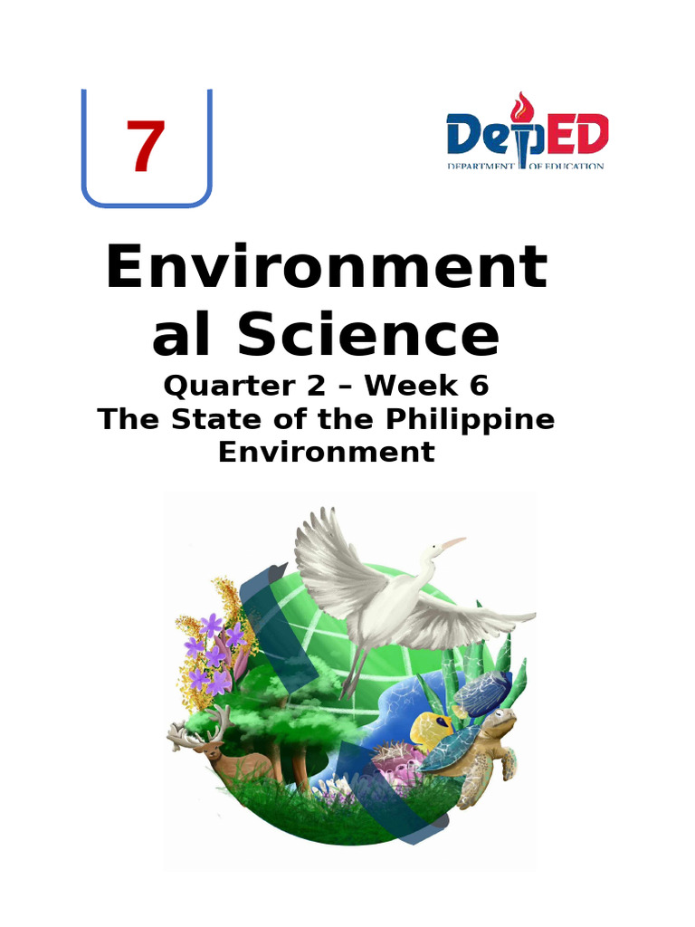Environmental Science SLM Q2 Week 6 | PDF | Habitat Destruction ...
