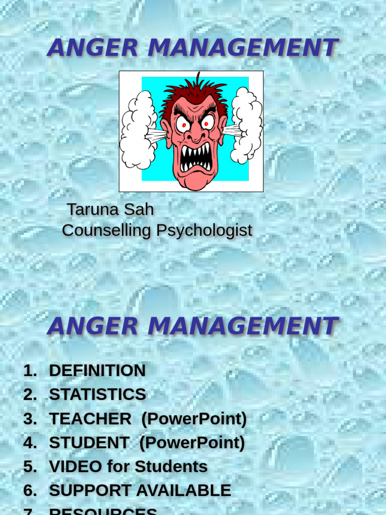 Anger Management | PDF | Anger | Feeling