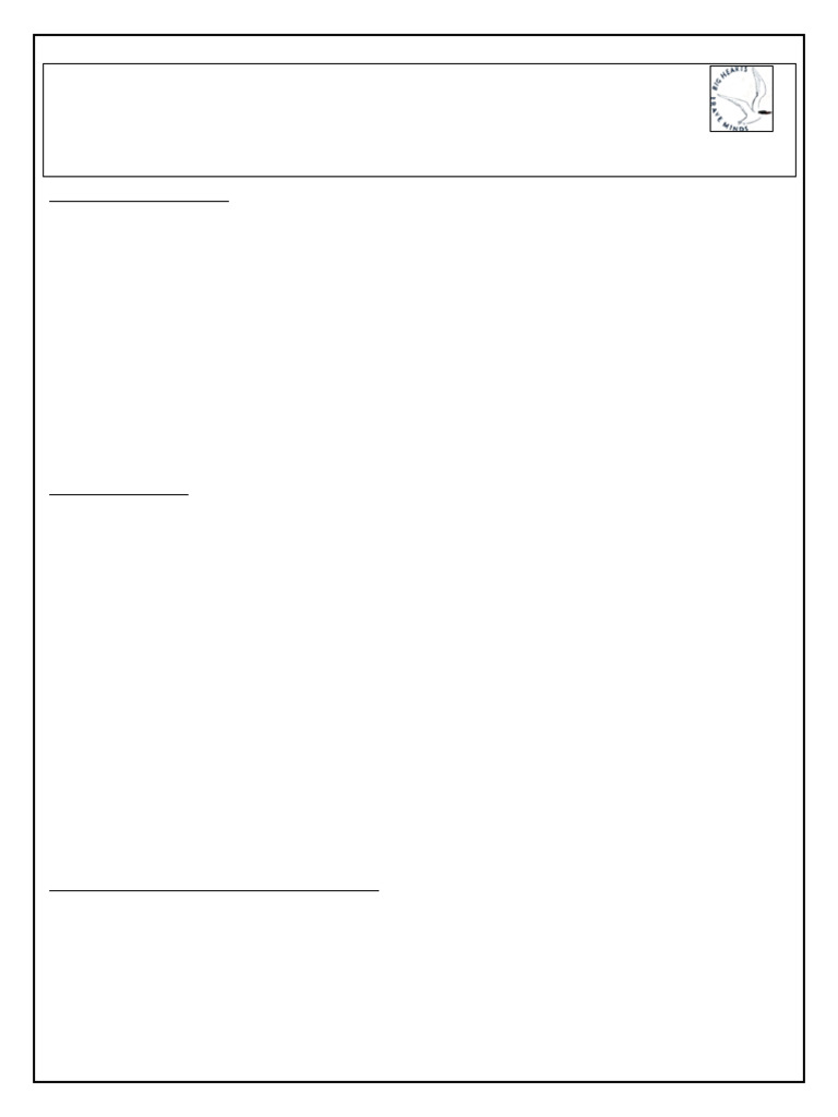 Fasn/24-25/Evs /class Iv/ Self Learning Worksheet-12 Chapter 4 - The Story of Amrita | PDF