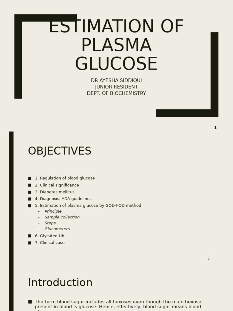 MBBS Glucose Estimation | PDF | Hyperglycemia | Diabetes