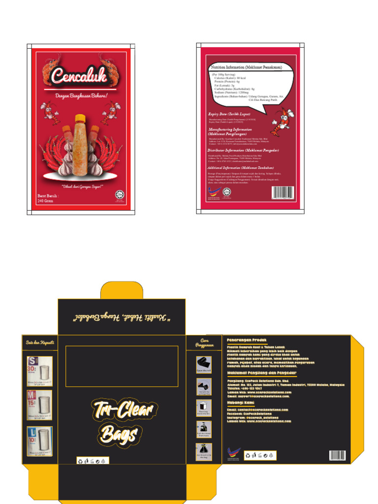 Design Packaging Muhammad Hafizzudin | PDF