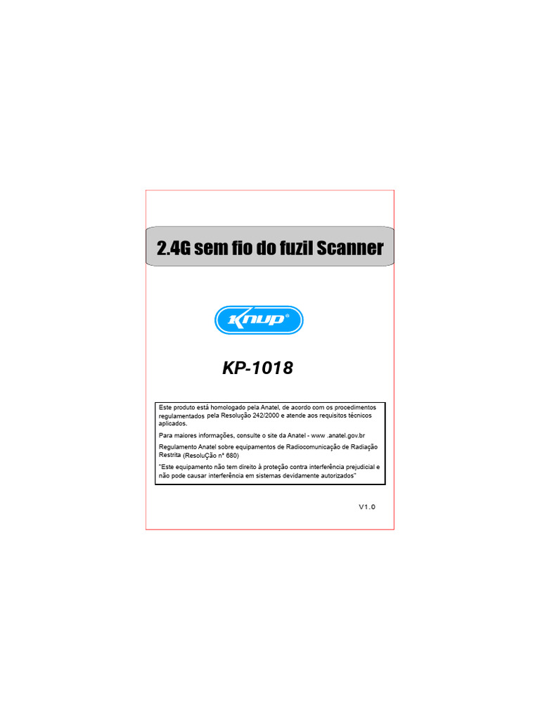 KP 1018 | PDF | Código de barras | Teclado de computador