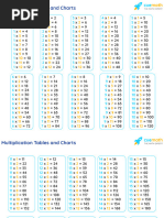 Multiplication Tables From 15 To 30 | PDF