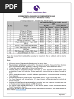 Unity Small Finance Bank FD Rates 2025 | PDF | Interest | Banks