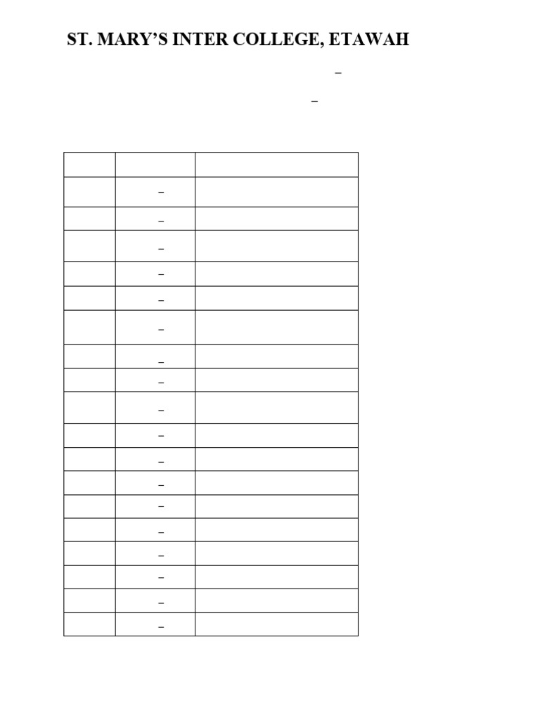 Classwise Seating Arrangement - IX & X (M.SC Exam) | PDF