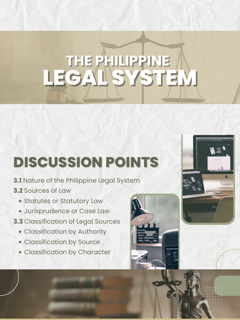 Overview of the Philippine Legal System | PDF | Constitution | Statute
