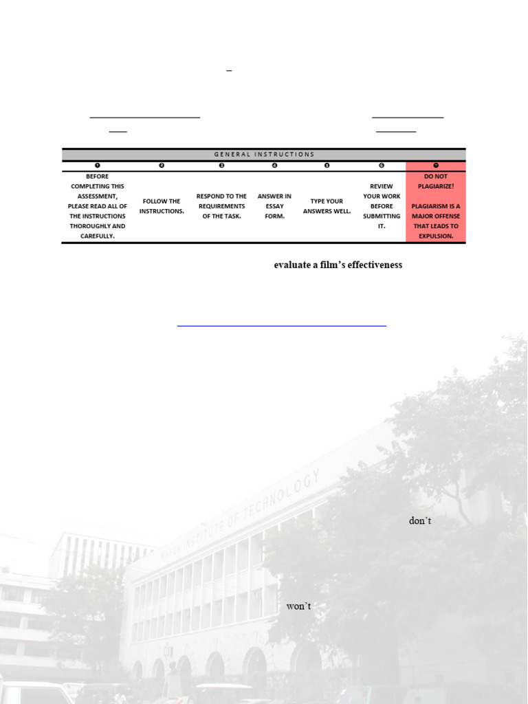 FILM-ANALYSIS-A11 | PDF | Human | Cloning